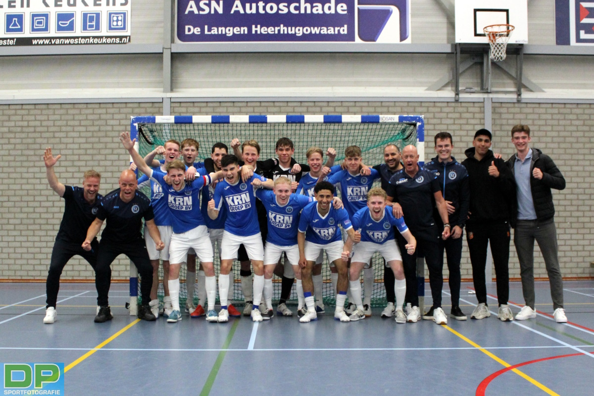 FC Marlène 2 handhaaft zich in 1e Divisie na winst op ZVV Vrone - Zaalvoetbalvereniging FC Marlène